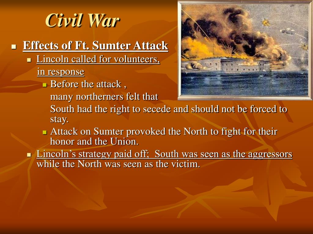 PPT - The Civil War & Reconstruction 1860 – 1877 Part 1 PowerPoint ...