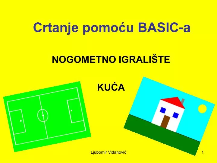 PPT - Crtanje pomoću BASIC-a PowerPoint Presentation, free download ...
