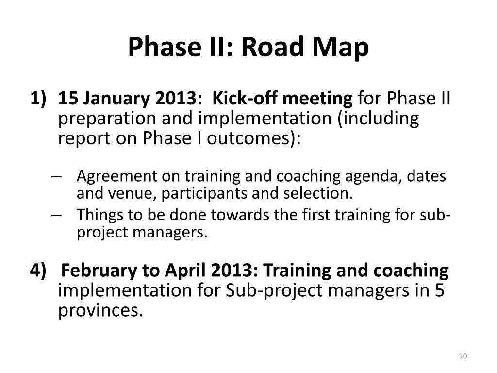PPT - Training and Coaching Program on Project Management using ...