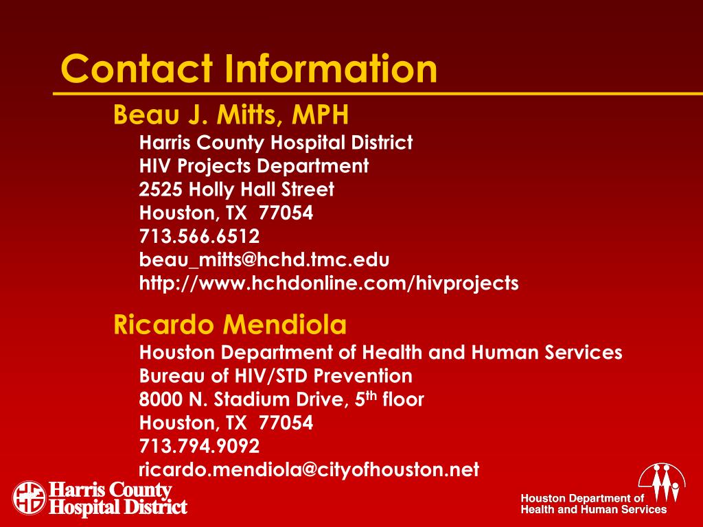 PPT - The New Faces of HIV in Houston: A Social Marketing Campaign ...