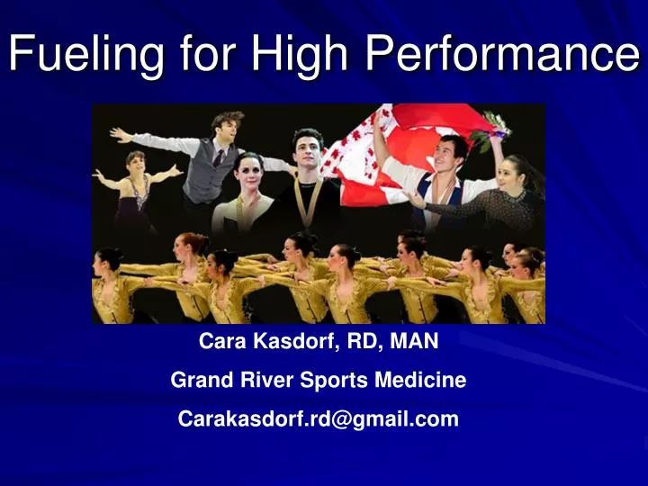 PPT - Fueling for High Performance PowerPoint Presentation, free ...