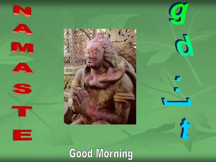 PPT - NAMASTE PowerPoint Presentation, free download - ID:4723433