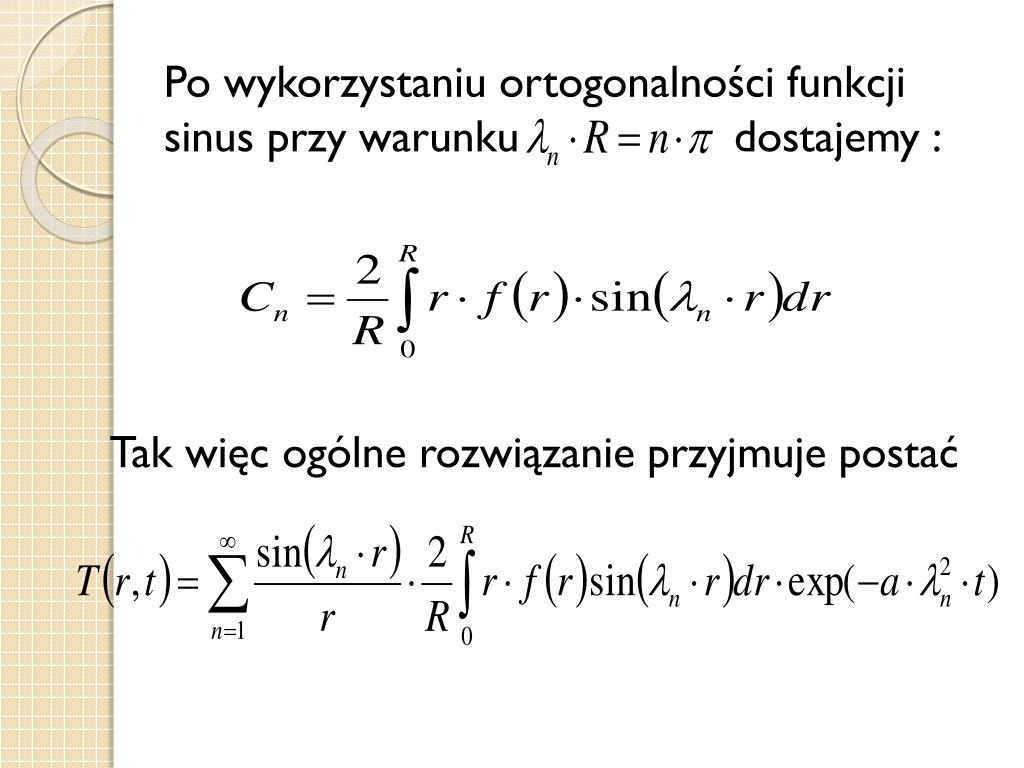 PPT - Przewodzenie cieplne dla kuli PowerPoint Presentation, free ... PPT - Przewodzenie cieplne dla kuli PowerPoint Presentation, free ...