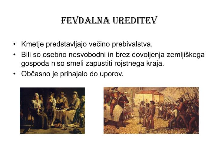 PPT - Življenje v Evropi na prehodu v zgodnji novi vek PowerPoint ...
