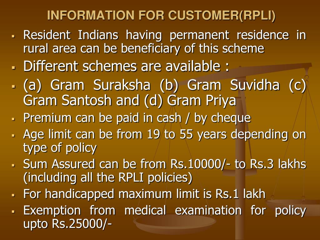 PPT - MARKETING & PROMOTION RURAL POSTAL LIFE INSURANCE PowerPoint ...