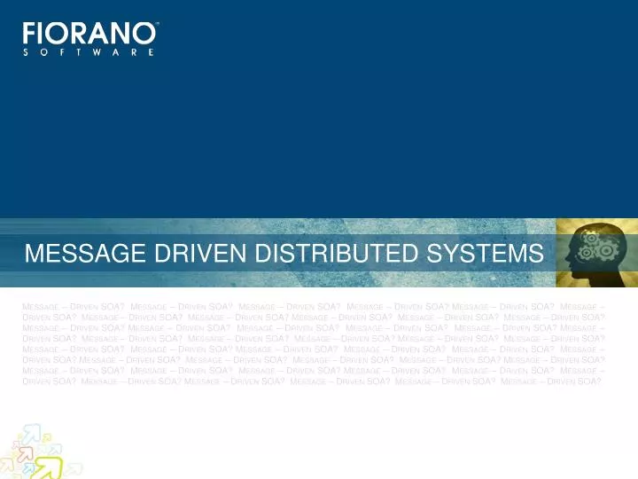 Ppt Message Driven Distributed Systems Powerpoint Presentation Free Download Id 4726911