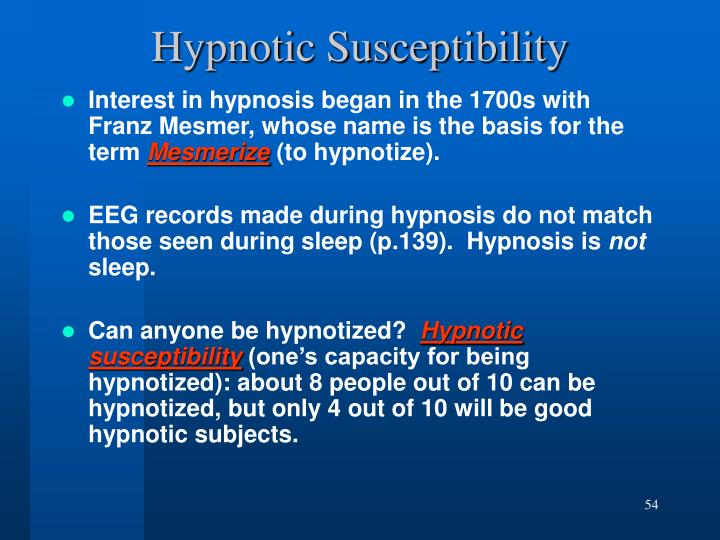 PPT - Chapter 4: Consciousness PowerPoint Presentation - ID:4727068