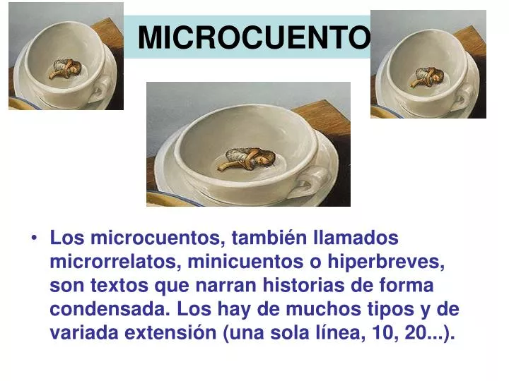 PPT - MICROCUENTO PowerPoint Presentation, free download - ID:4727225