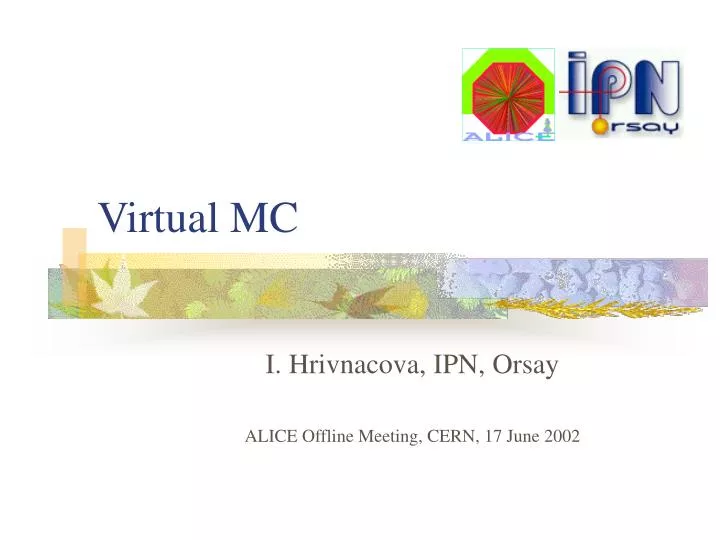 PPT - Virtual MC PowerPoint Presentation, free download - ID:4729842