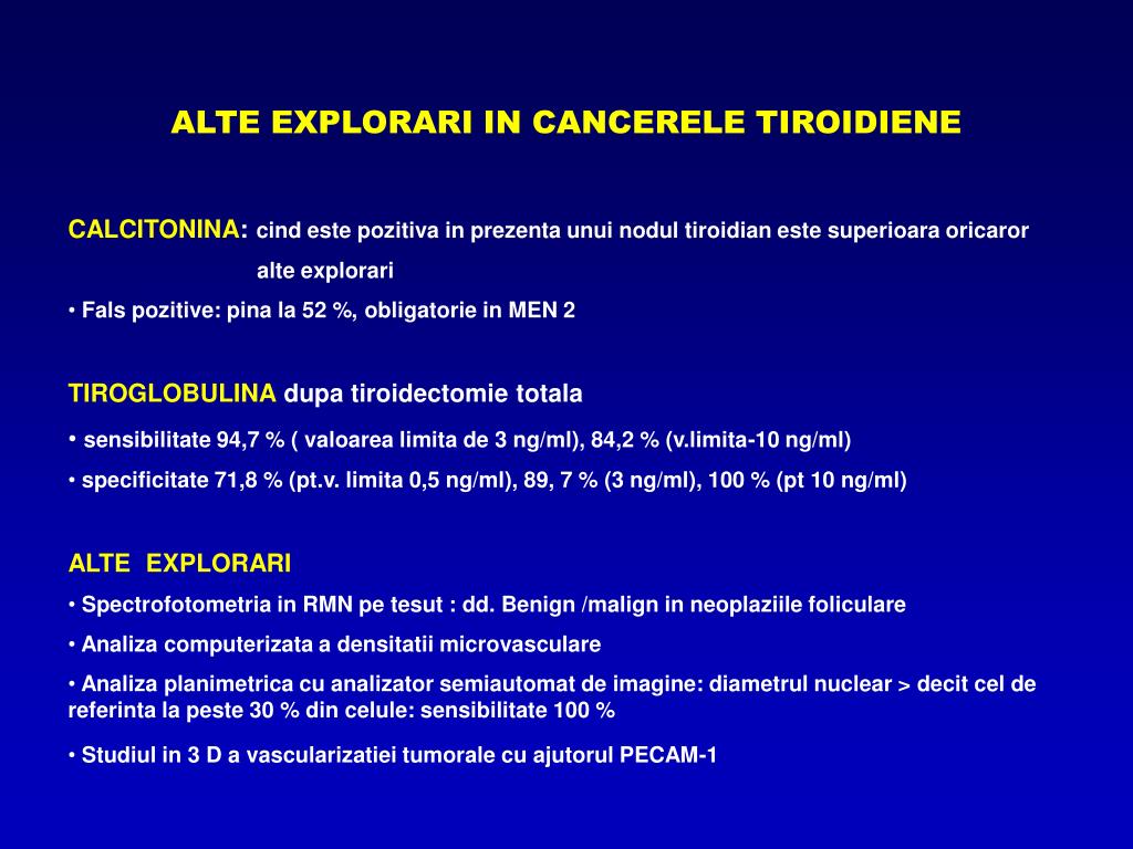 PPT - TUMORILE TIROIDIENE VOICHITA MOGOS CLINICA ENDOCRINOLOGICA U.M.F ...
