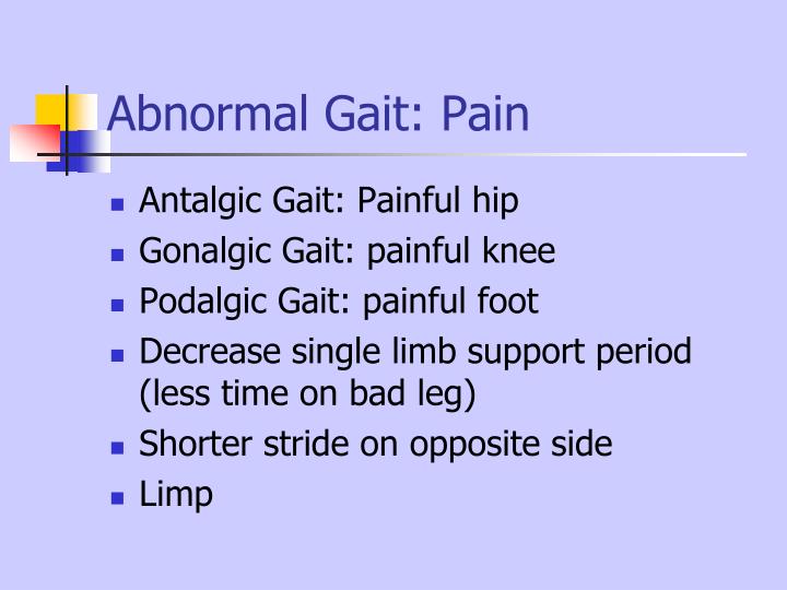 PPT - Gait And Balance PowerPoint Presentation - ID:4730807