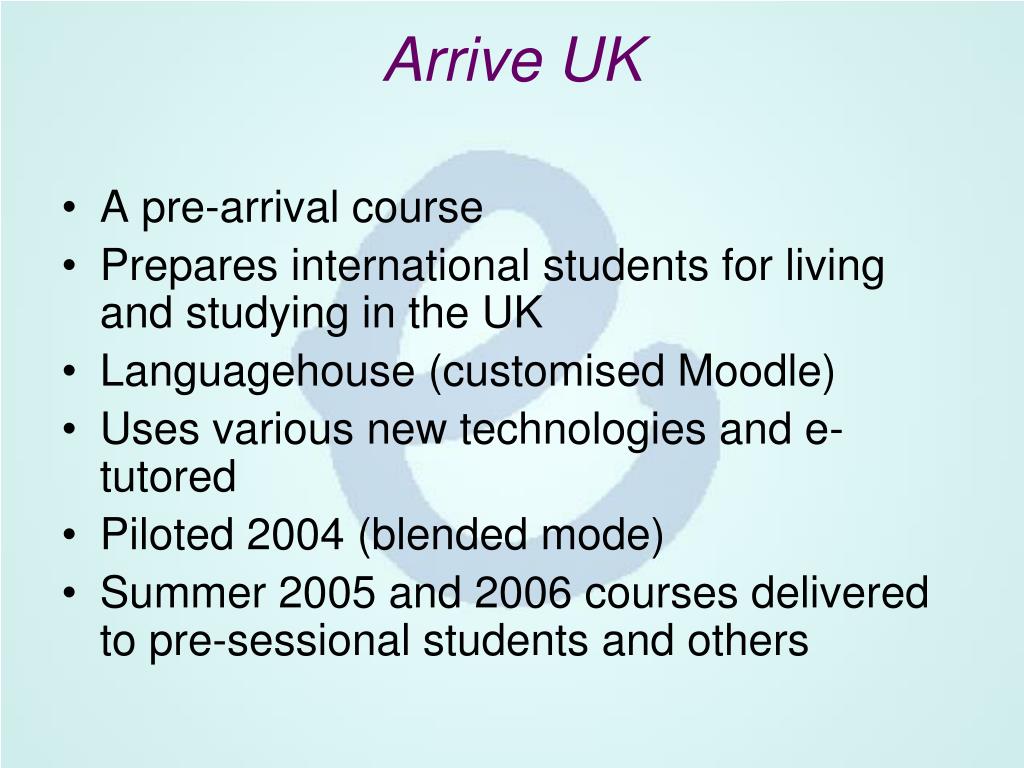 PPT - Arrive UK Julie Watson University of Southampton jw17@soton.ac.uk ...