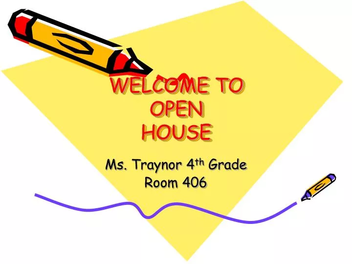 PPT - WELCOME TO OPEN HOUSE PowerPoint Presentation, free download - ID ...