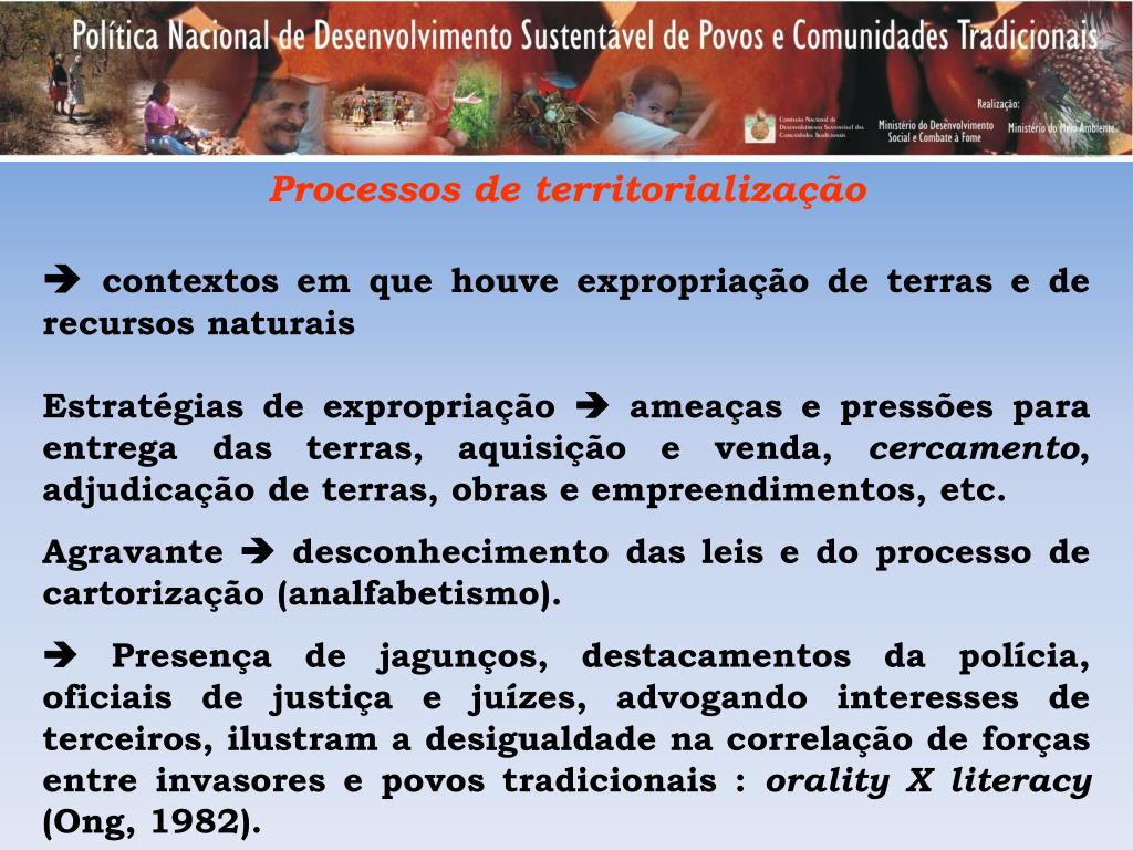 Ppt Marco Conceitual E Legal De Povos E Comunidades Tradicionais No