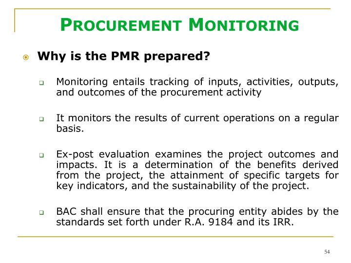 PPT - Government Procurement Reform Act (Rep. Act 9184) PowerPoint ...