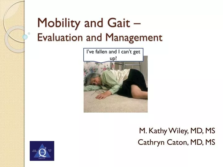PPT - Mobility and Gait – Evaluation and Management PowerPoint ...