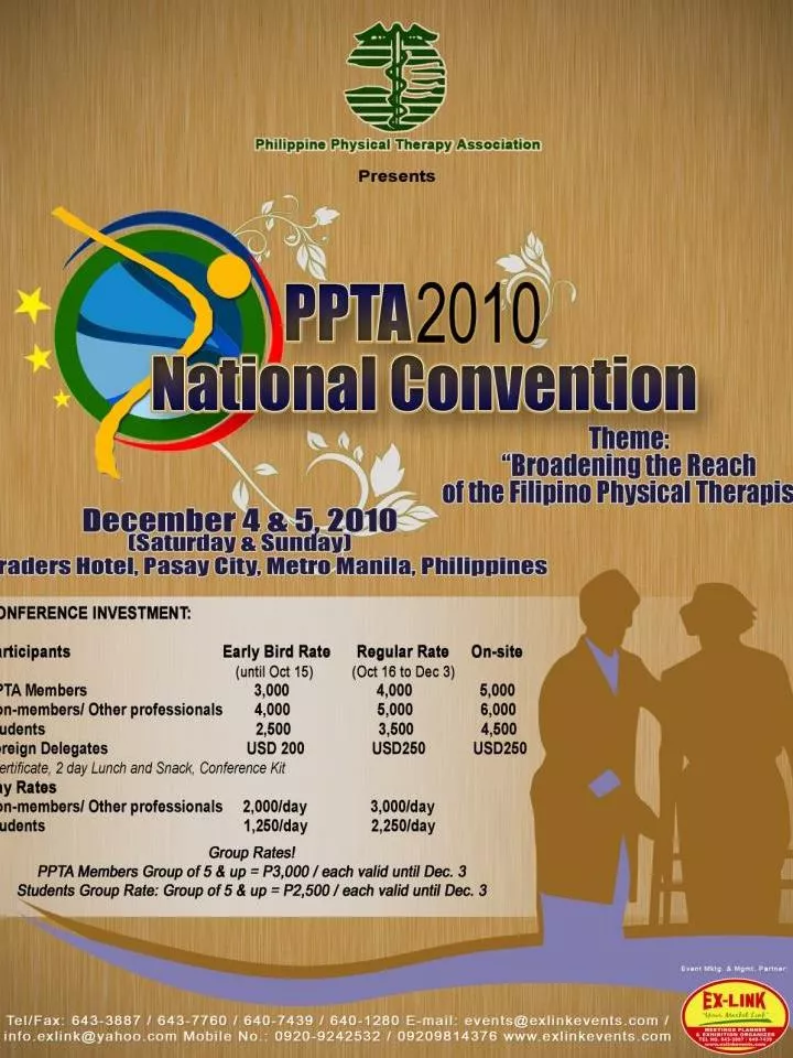 PPT - EVENT TITLE: PPTA 2010 National Convention PowerPoint ...