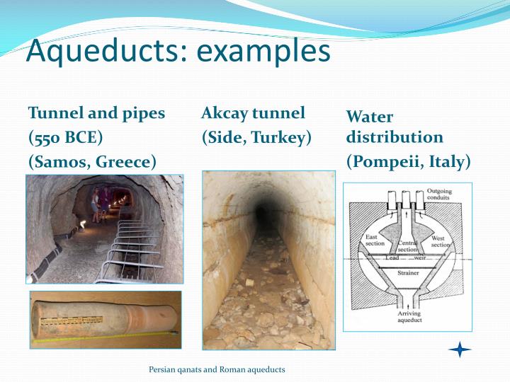 PPT - Persian qanats and Roman aqueducts PowerPoint Presentation - ID ...
