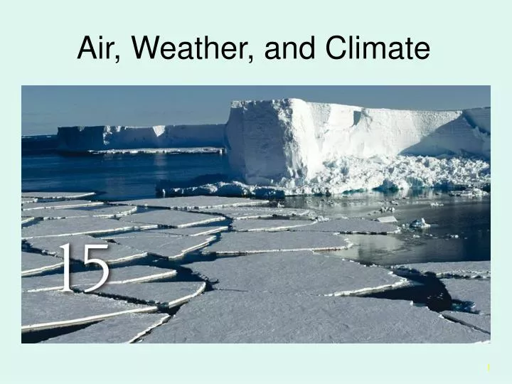 PPT - Air, Weather, and Climate PowerPoint Presentation, free download ...