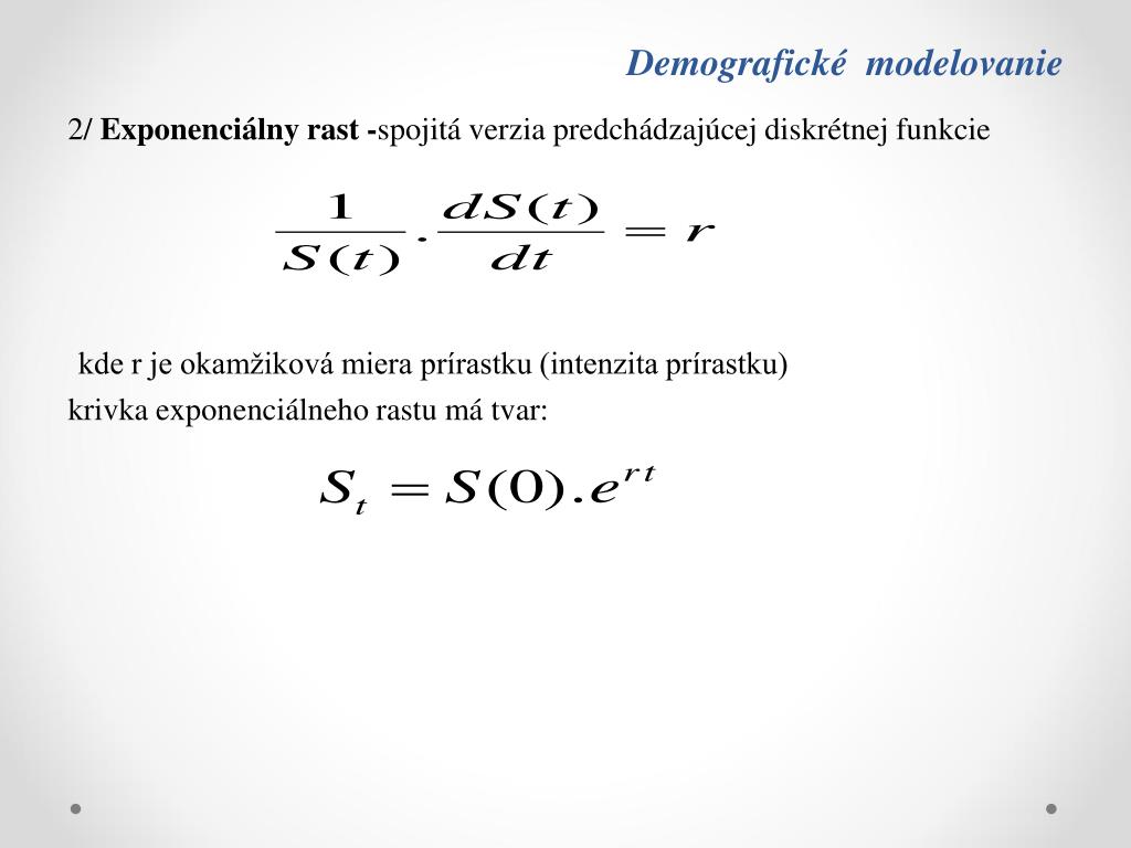 PPT - Demografické prognózy a projekcie PowerPoint Presentation, free ...