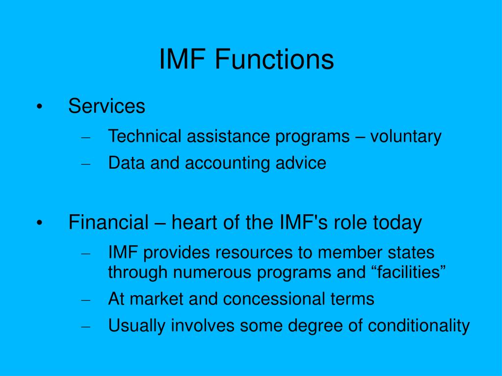 PPT - International Financial Institutions in the Global Economy ...