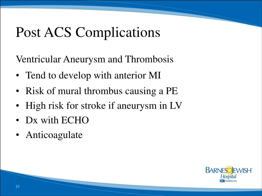 PPT - TREATMENT OF ACUTE CORONARY SYNDROMES PowerPoint Presentation ...