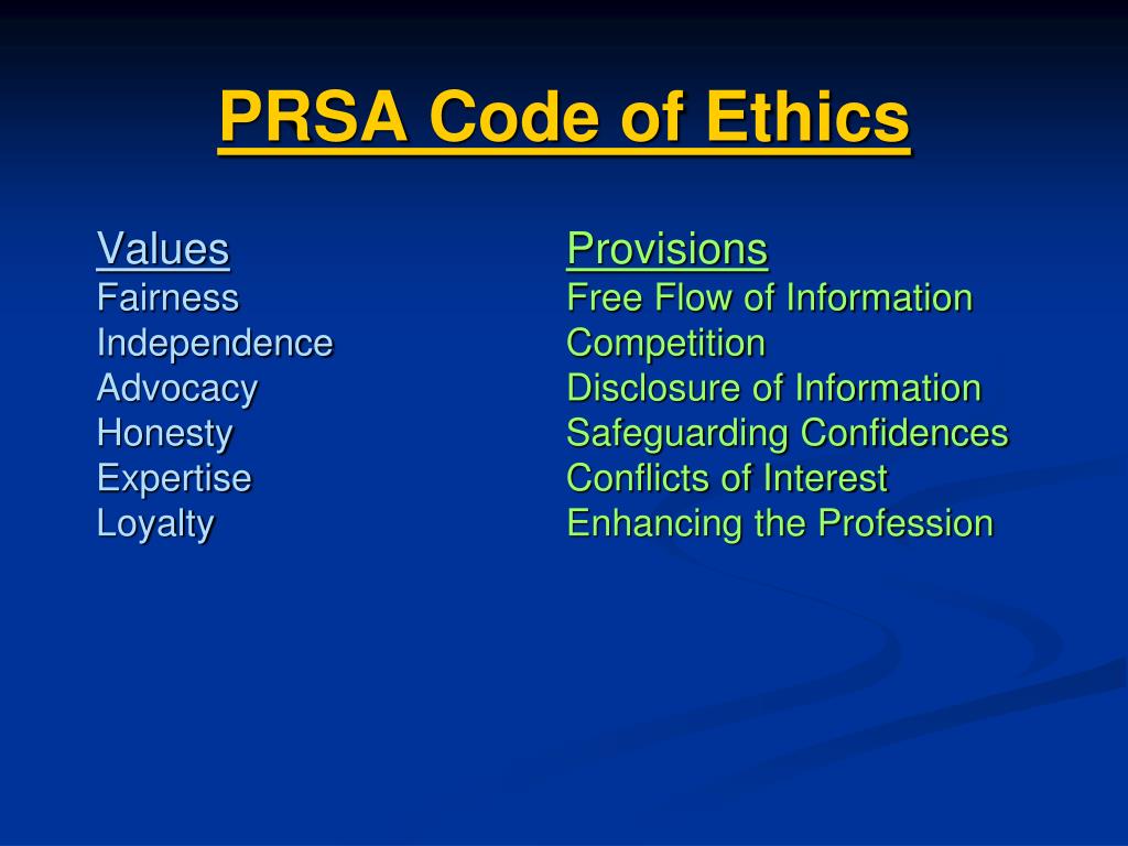 PPT - Staying Ethical on the Job PRSSA National Conference ...