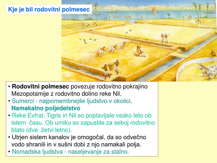 PPT - KAKO IN KJE SO NASTALE PRVE CIVILIZACIJE Učb. str. 17 PowerPoint ...