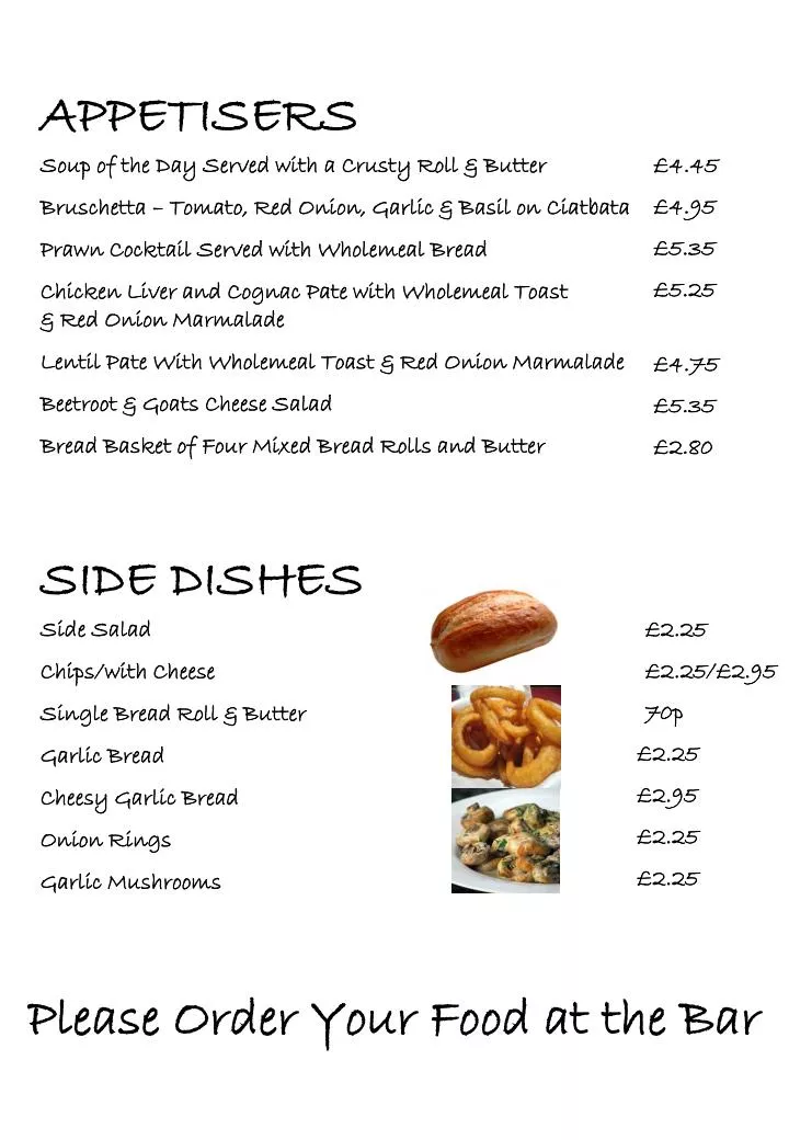 PPT - Please Order Your Food at the Bar PowerPoint Presentation, free ...