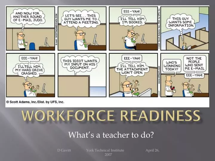 PPT - Workforce readiness PowerPoint Presentation, free download - ID ...