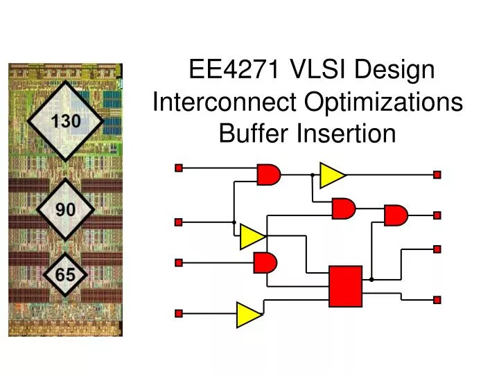 Ppt Ee4271 Vlsi Design Interconnect Optimizations Buffer Insertion 1484