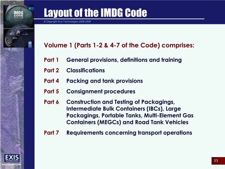 PPT - An Introduction to the IMDG Code PowerPoint Presentation - ID:4746943