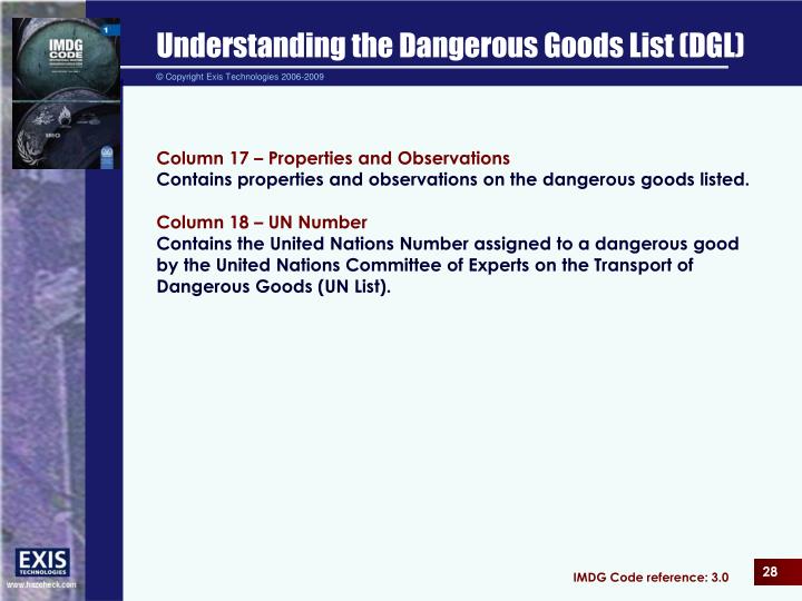 PPT - An Introduction to the IMDG Code PowerPoint Presentation - ID:4746943