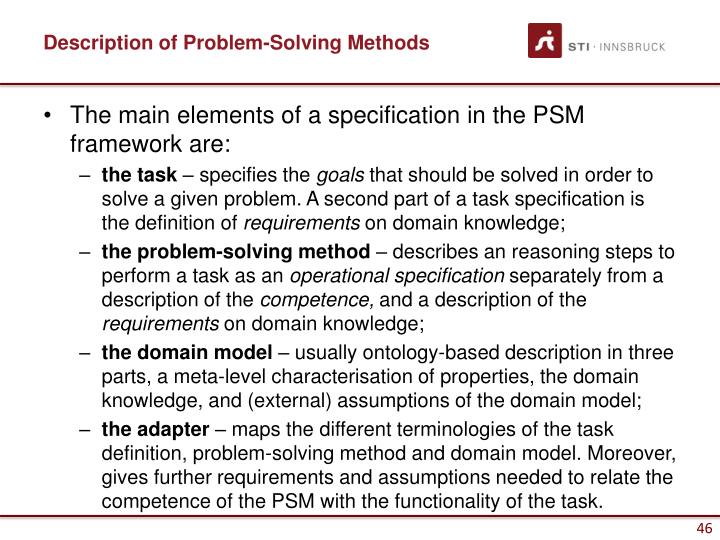 Ppt Problem Solving Methods Powerpoint Presentation Id 4747050
