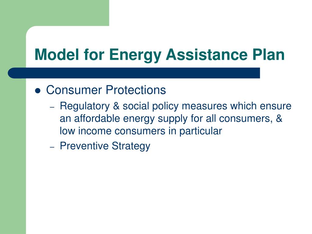 PPT - Energy Assistance Plan for Low Income Households in Peterborough ...