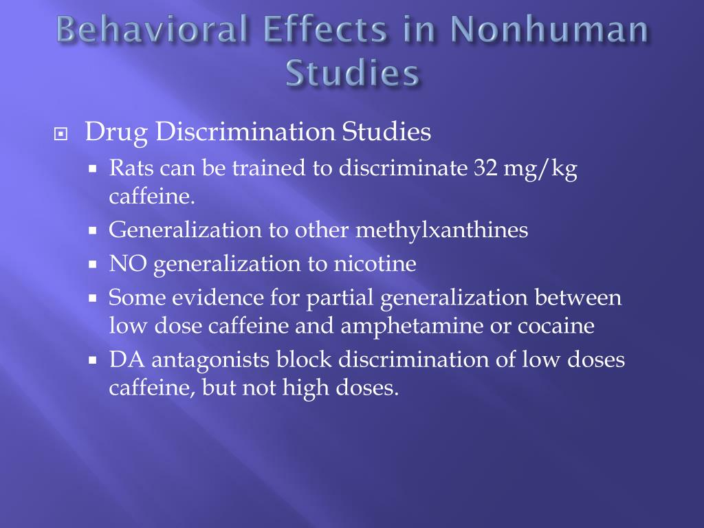 PPT - CNS Stimulants Tobacco & Nicotine Caffeine and Other ...