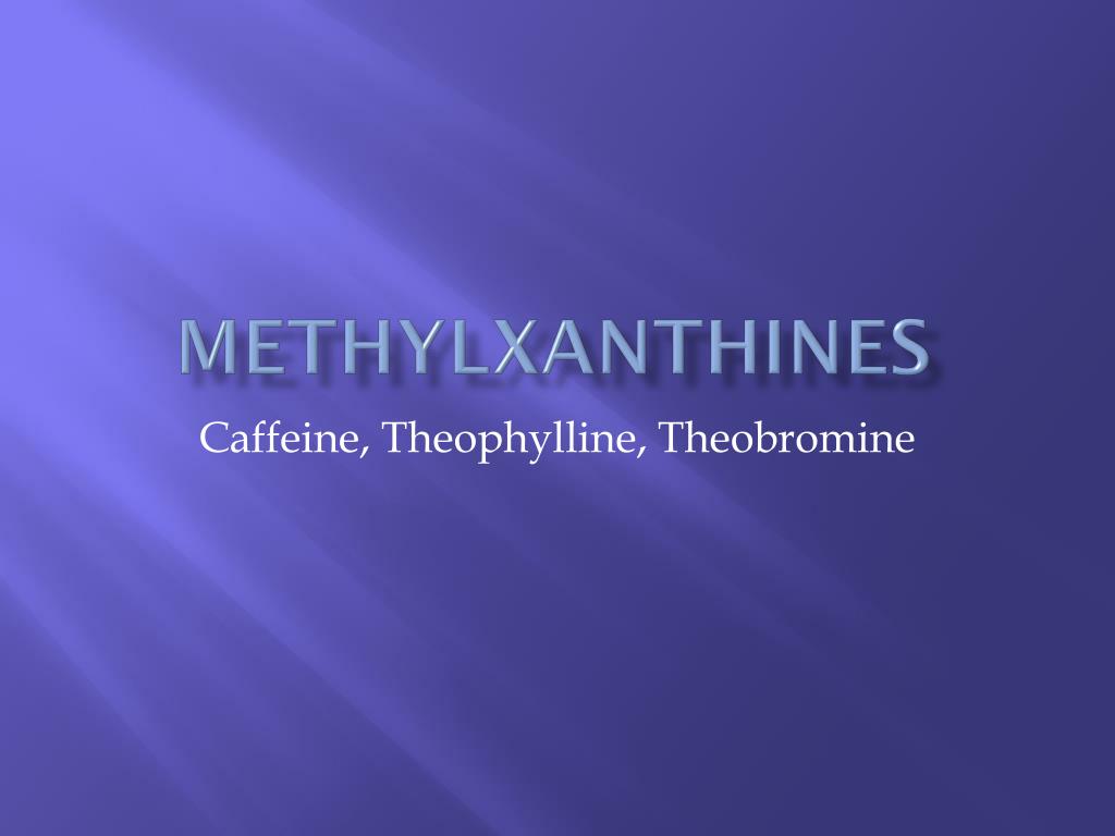 PPT - CNS Stimulants Tobacco & Nicotine Caffeine and Other ...