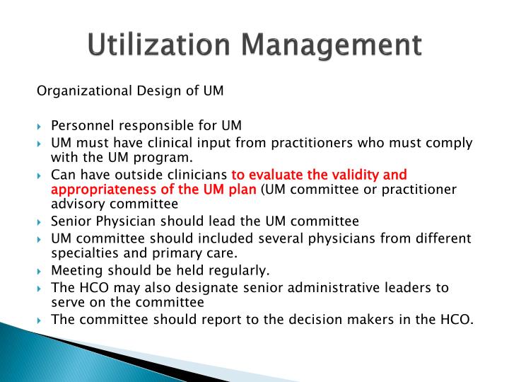 PPT - Utilization Management PowerPoint Presentation - ID:4747836
