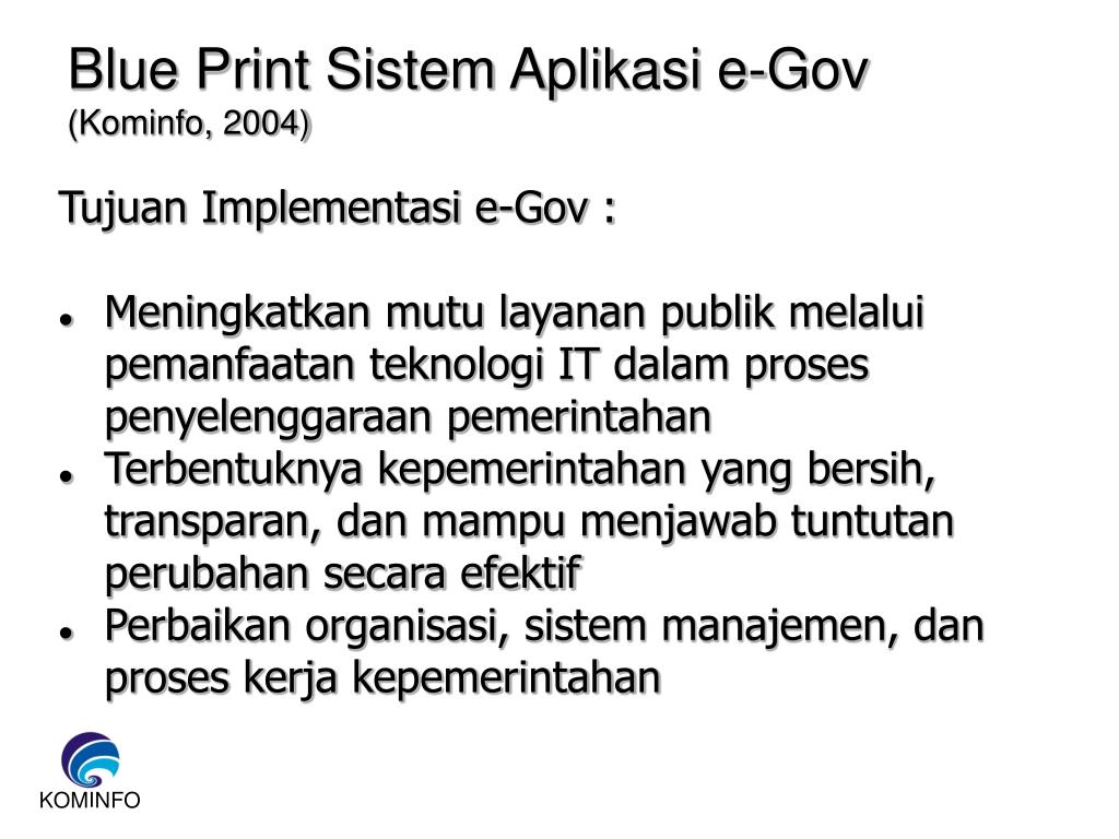 PPT - Pengembangan E-Government Oleh : Firmansyah Lubis PowerPoint ...