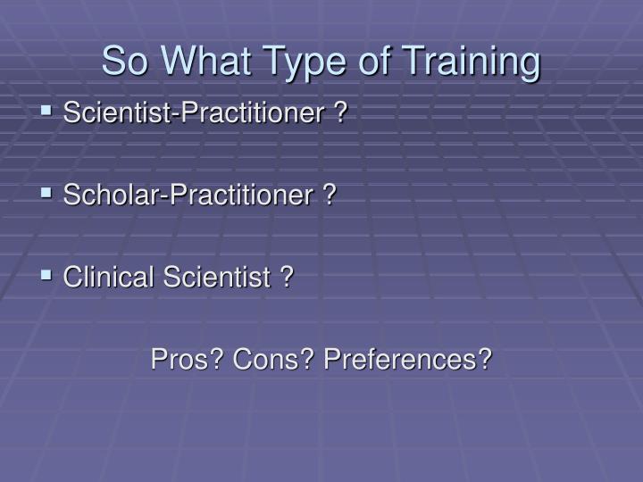 PPT - Training Models in Clinical Psychology: Overview PowerPoint ...