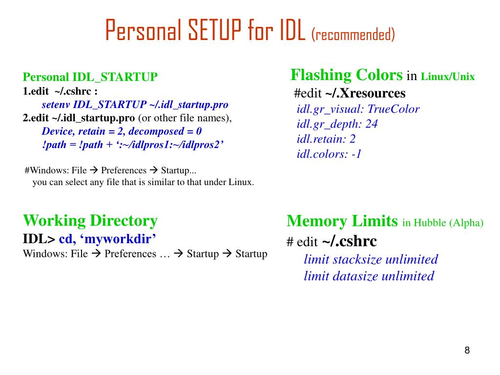 Ppt An Introduction To Idl The Interactive Data Language And Idl In Astronomy Powerpoint