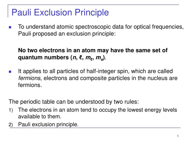 PPT - Schrödinger equation for more than two particles Bosons and ...