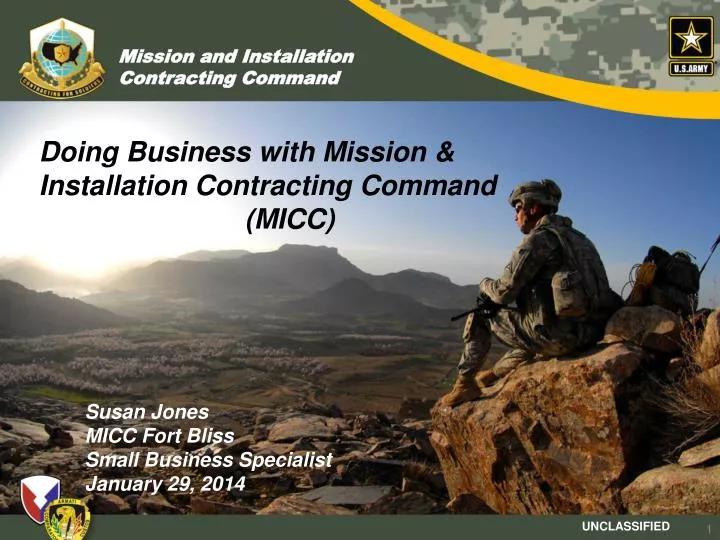 PPT - Doing Business with Mission & Installation Contracting Command ...
