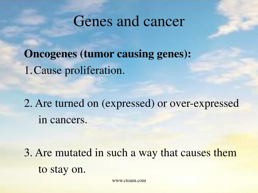 PPT - Understanding Cancer: Current Scientific Research on Causes ...