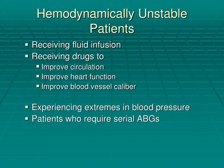 PPT - Hemodynamic Monitoring PowerPoint Presentation - ID:4750943