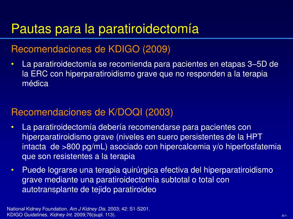 PPT - Módulo 6: Calcimiméticos, paratiroidectomía y otras opciones ...