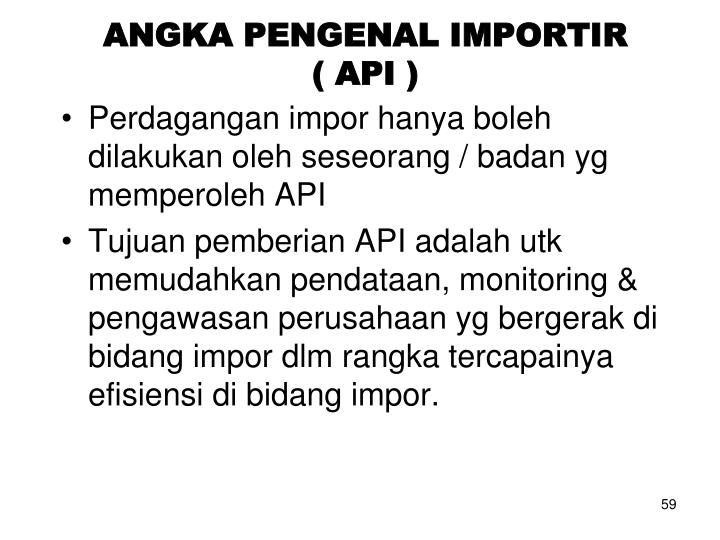 PPT - Formulir /dokumen utama impor Pemberitahuan Impor Barang (PIB ...