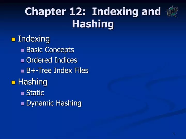 PPT - Chapter 12: Indexing and Hashing PowerPoint Presentation, free ... PPT - Chapter 12: Indexing and Hashing PowerPoint Presentation, free ...