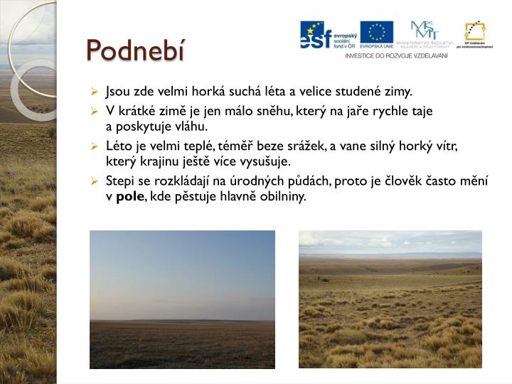 PPT - Mírný pás - Stepi PowerPoint Presentation - ID:4755482