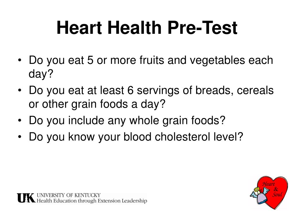PPT - Eating Healthy for your Heart and Soul Lesson 5 PowerPoint ...
